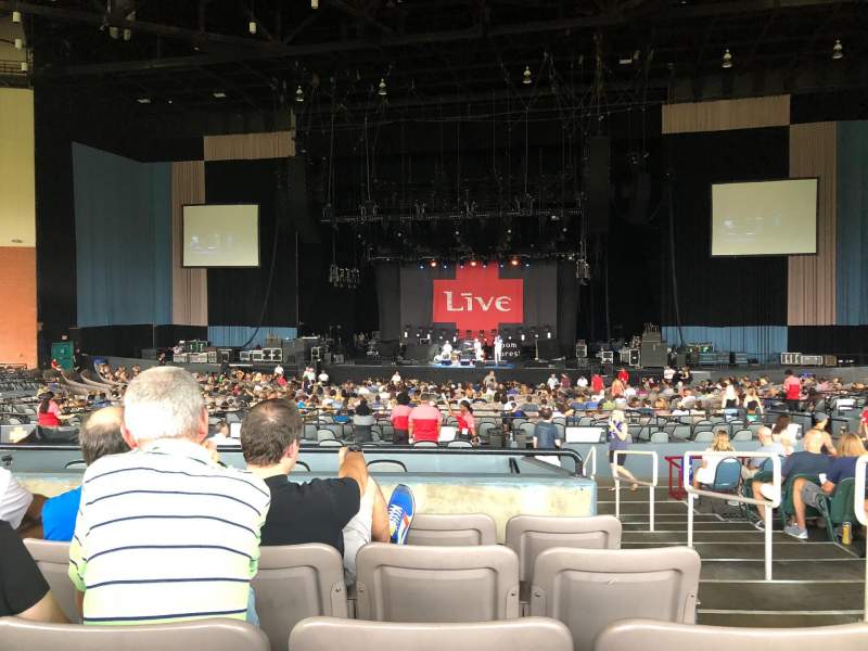 Xfinity Center Mansfield Seating Chart With Seat Numbers
